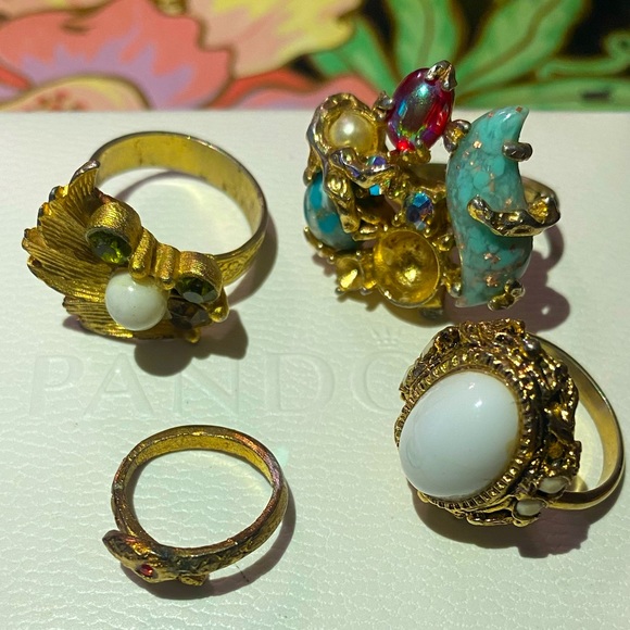 Jewelry | Vintage Adjustable Rings | Poshmark